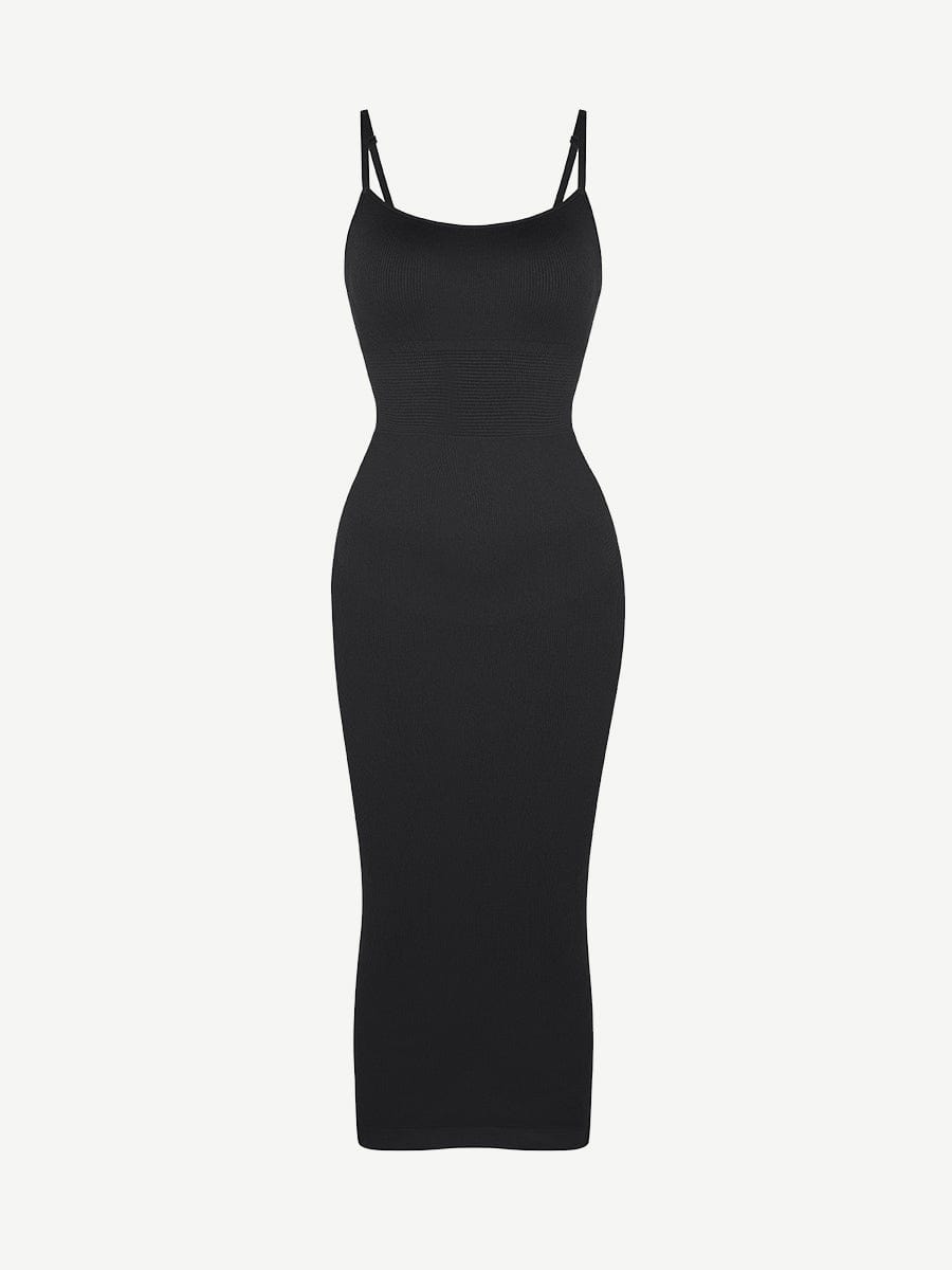 Seamless 360° Waist Control Midi Shaping Dress – Shapebnb